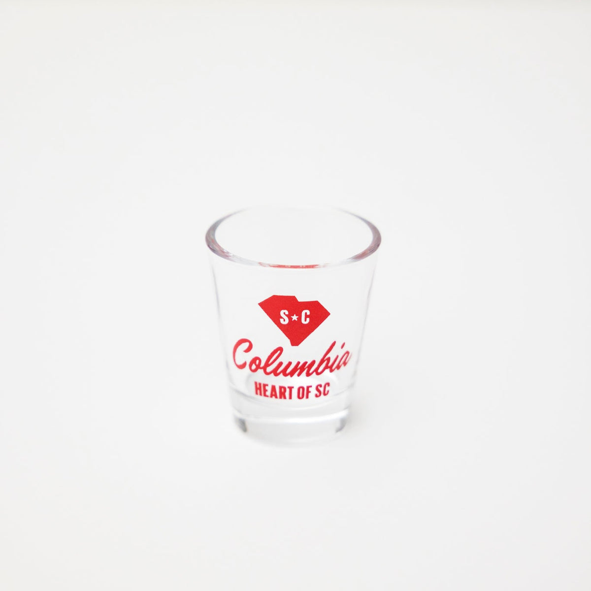 Heart of Columbia SC Shot Glass – Experience Columbia SC