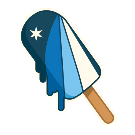 Popsicle - Columbia Flag Popsicle Sticker by Cait Maloney – Experience ...